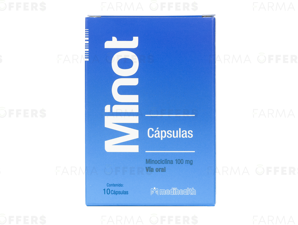 MINOT CAPS 100MG, 1 de 10 | Farmaoffers